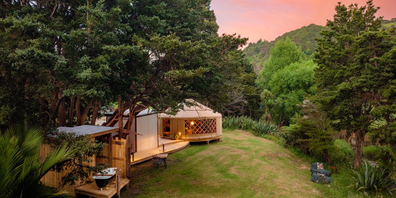 Awatuna Yurt | Northland | Canopy Camping Escapes NZ