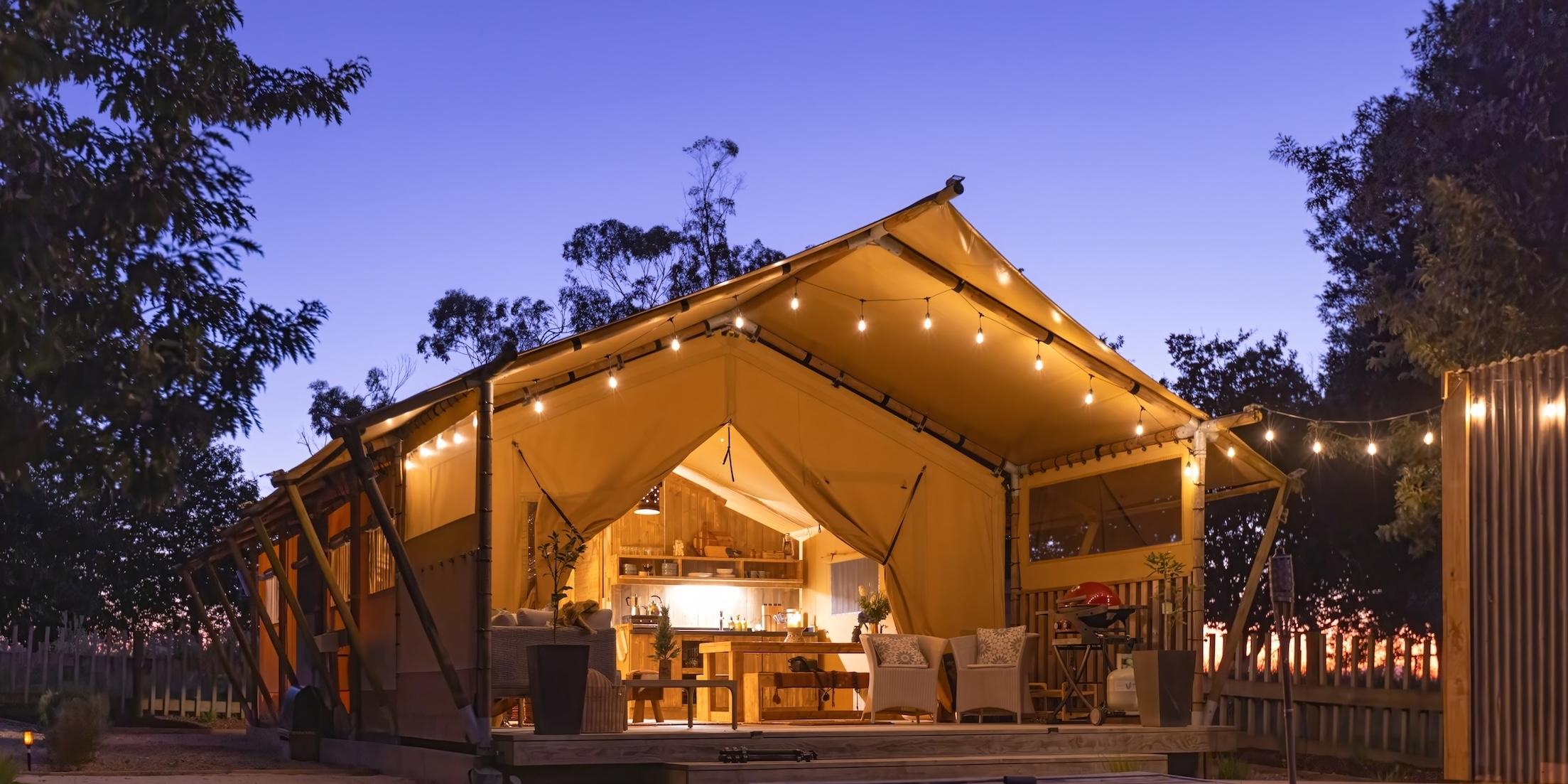 The Oaks Safari Tent | Canopy Camping Escapes